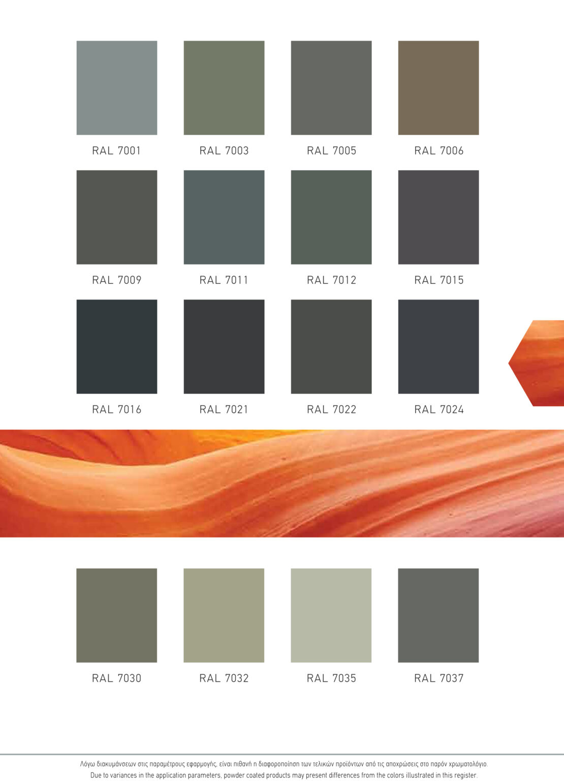 RAL Matt Polyester Collection | ΝΕΟΚΕΜ