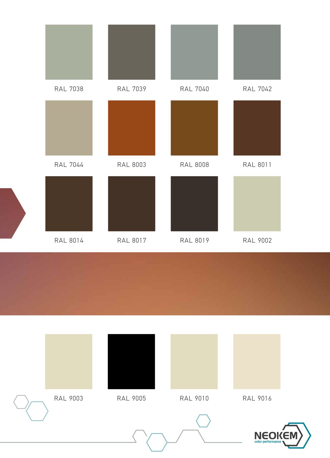 Συλλογή RAL Matt Polyester | ΝΕΟΚΕΜ